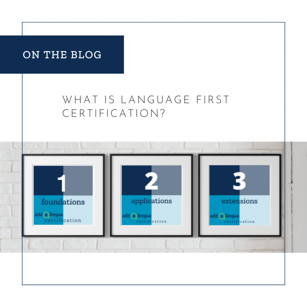 What is Language First Certification? - Dual Language Immersion ...
