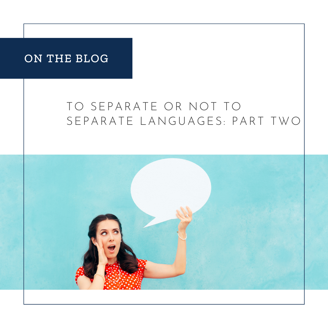 to separate or not to separate: part 2 - Addalingua